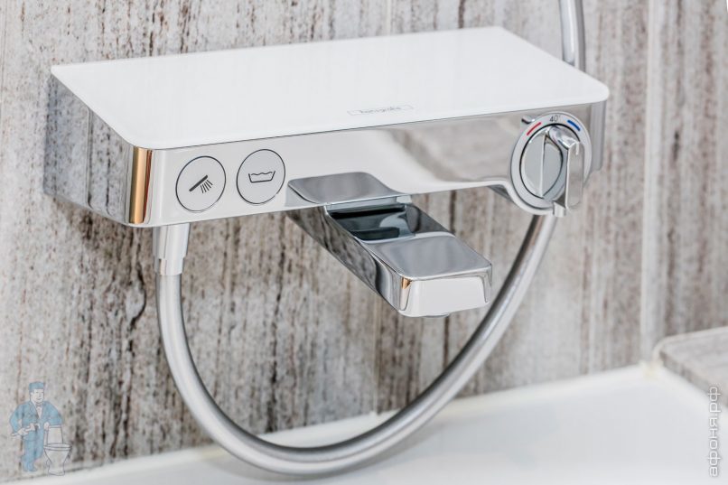 Смеситель Hansgrohe ShowerTablet Select 13151400 термостат настенный ...