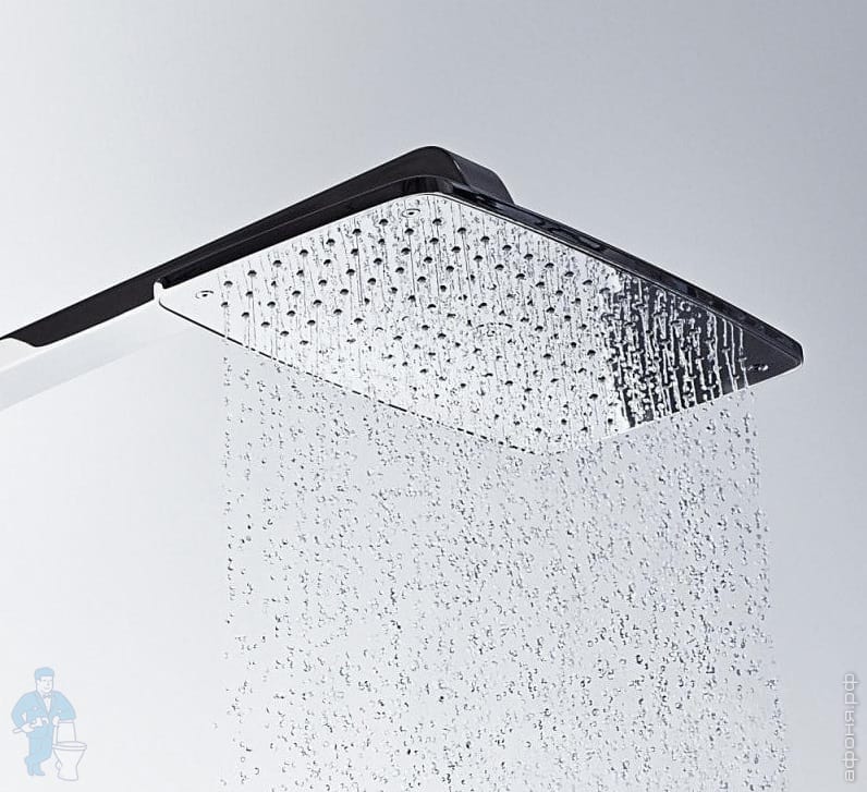 Душевая система Hansgrohe Raindance Select E 360 Showerpipe для ванны с ...
