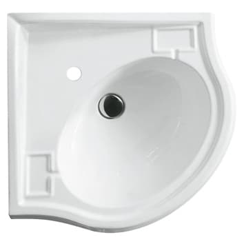Раковина угловая подвесная Simas ARCADE (575х575х210) с отверстием под смеситель AR 884 | Афоня ...