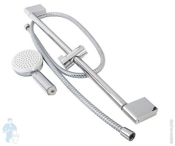 Душевой набор Hansgrohe Crometta 100 Vario (ручной душ, шланг, штанга ...