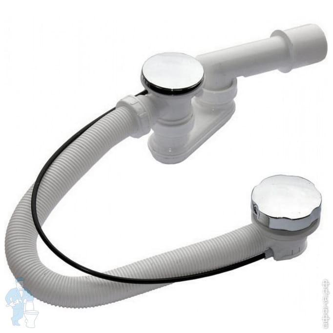 Слив-перелив для ванн Villeroy & Boch U90950461 хром | Афоня.рф