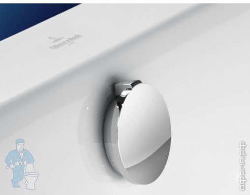 Слив-перелив для ванн Villeroy & Boch U90950461 хром | Афоня.рф