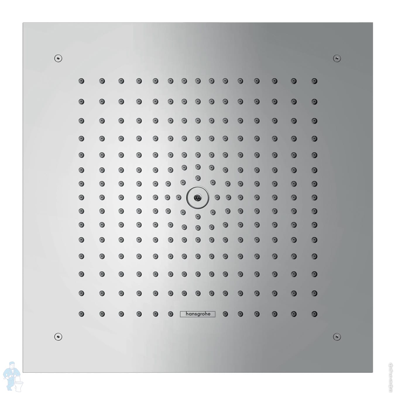 Верхний душ Hansgrohe Raindance E 400 AIR 1jet скрытый монтаж 26252000 ...