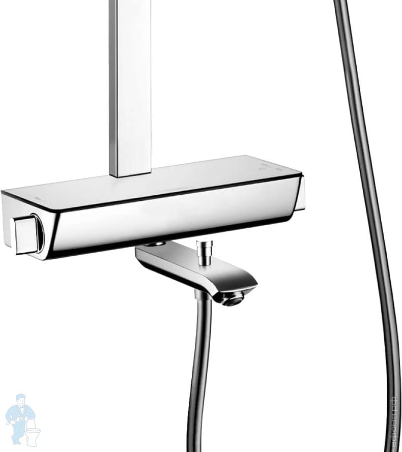 Душевая система Hansgrohe Raindance Select E 360 Showerpipe для ванны с ...