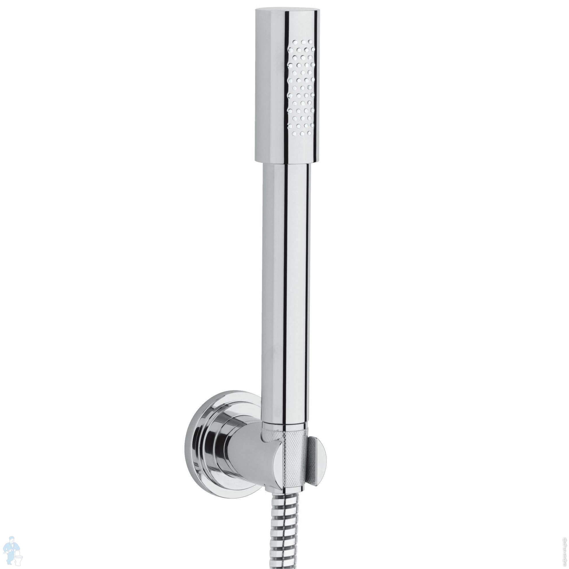 *Душевой набор Grohe Sena 28348000 (Лейка, шланг, держатель) | Афоня.рф