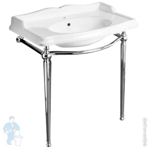 Консоль под раковину Simas ARCADE (h90 см) хром AR CG1 | Афоня.рф