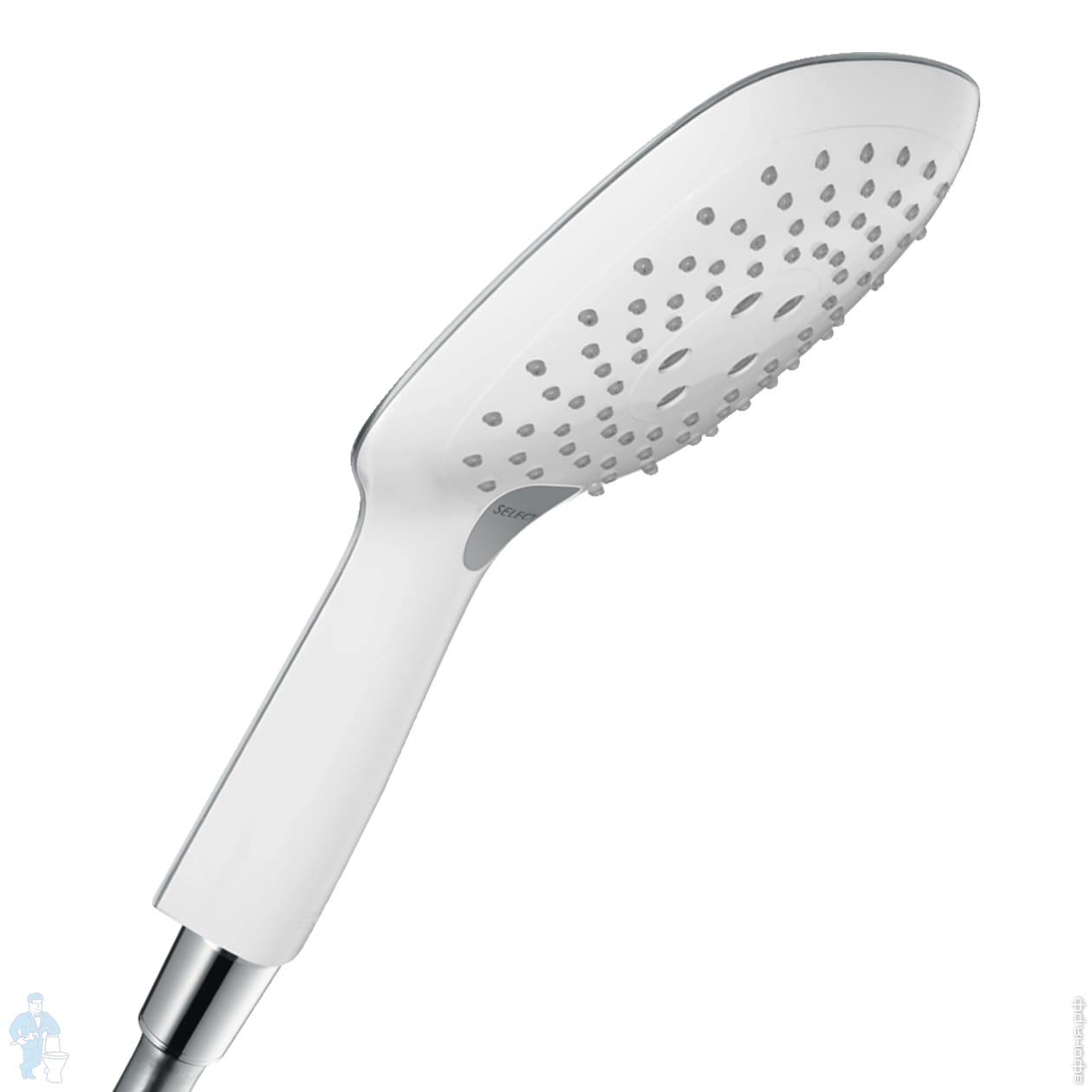 Лейка для душа Hansgrohe Raindance Select E 150 3jet, 3 функции, белый ...