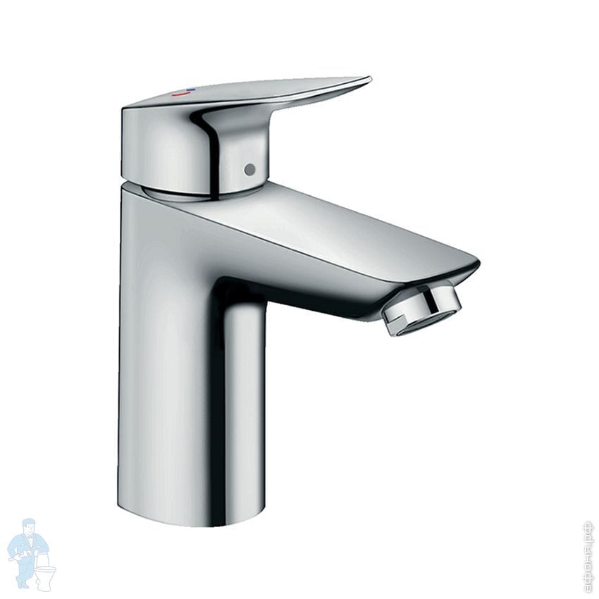 Смеситель Hansgrohe Logis 71102000 для умывальника, фиксированный излив ...