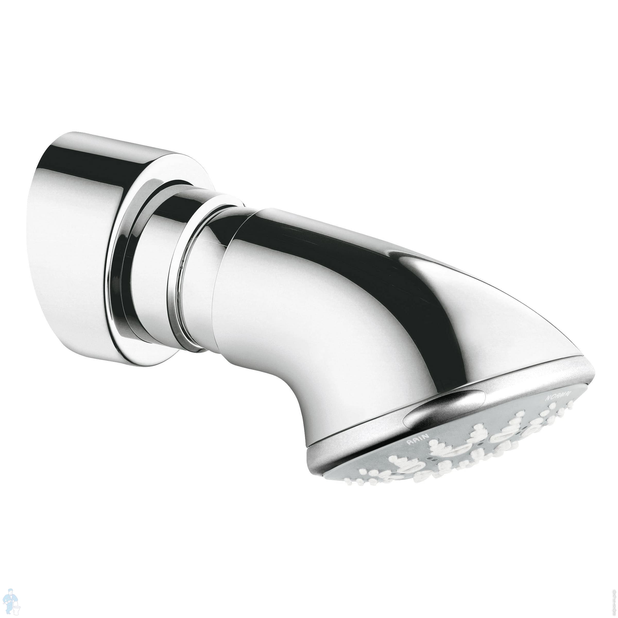 *Верхний душ Grohe Relexa Five 27062000 круг, 100мм, 5 режимов струи ...
