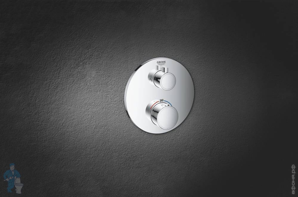 Смеситель Grohe Grohtherm 24076000 термостат для душа, переключатель 2 ...
