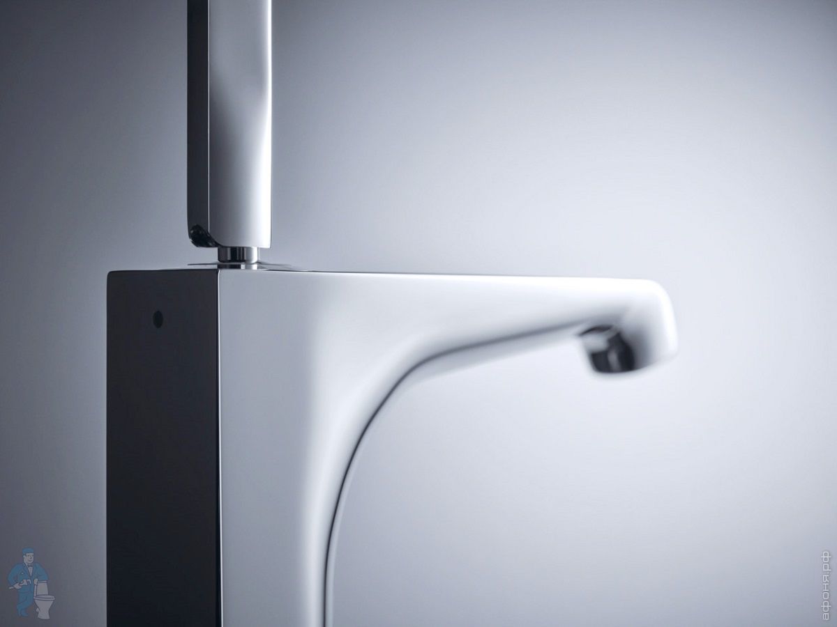 Смеситель Axor Citterio E 36101000 для умывальника, однозахватный, хром ...