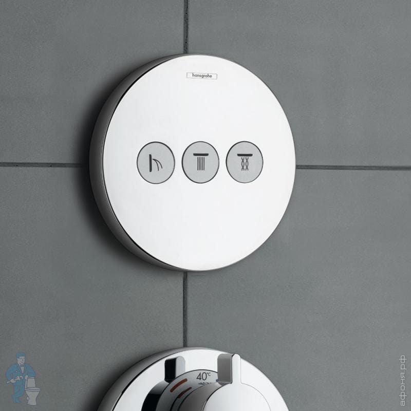 Запорно-переключающее устройство Hansgrohe ShowerSelect S 15745000 для ...