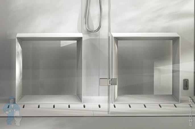 Душевая кабина JACUZZI FRAME IN2 TOP (1500х1100х2240) левая, паровая ...