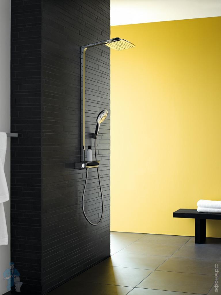 Душевая система Hansgrohe Raindance Select E 360 Showerpipe с ...