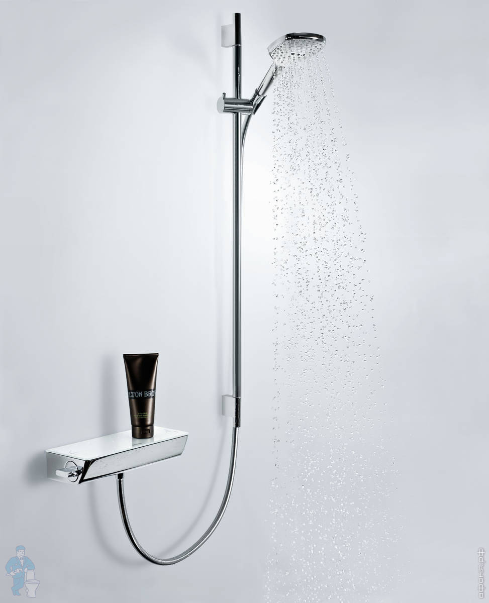 Смеситель Hansgrohe Ecostat Select 13161400 для душа, термостатический ...