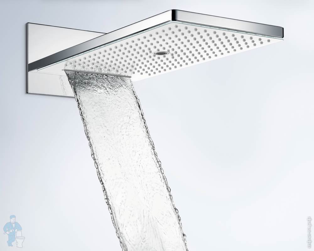 Уценка!Верхн.душ Hansgrohe Rainmaker Select 580 3jet (586х258) встраив ...