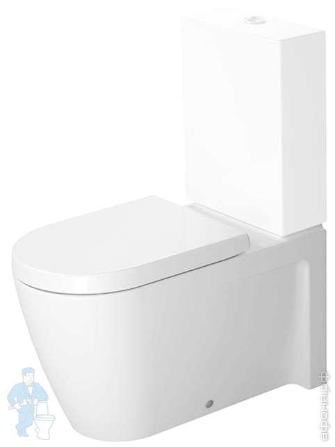 Чаша унитаза-компакта DURAVIT STARCK 2 370х725х400 универсальный выпуск ...
