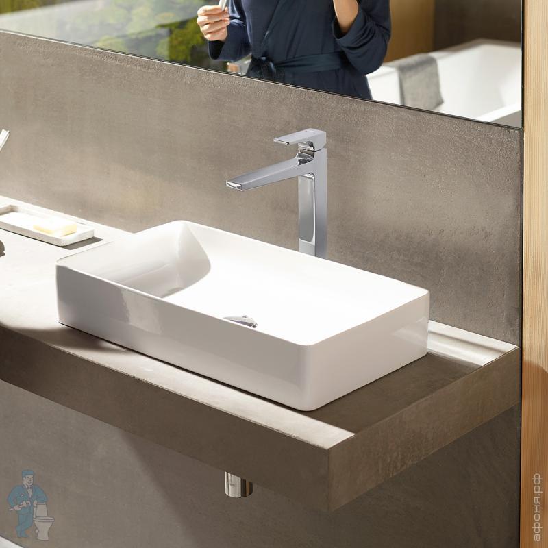 Смеситель Hansgrohe Metropol 32512000 для раковины-чаши, с донным ...