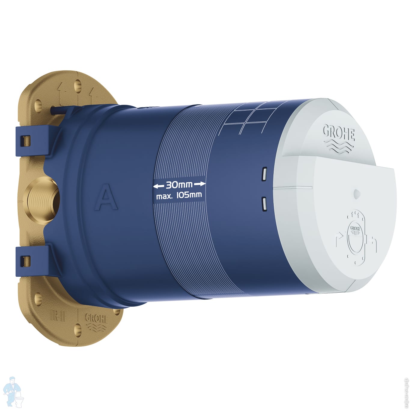 Встраиваемая часть Grohe Rainshower 26484000 для верхнего душа | Афоня.рф