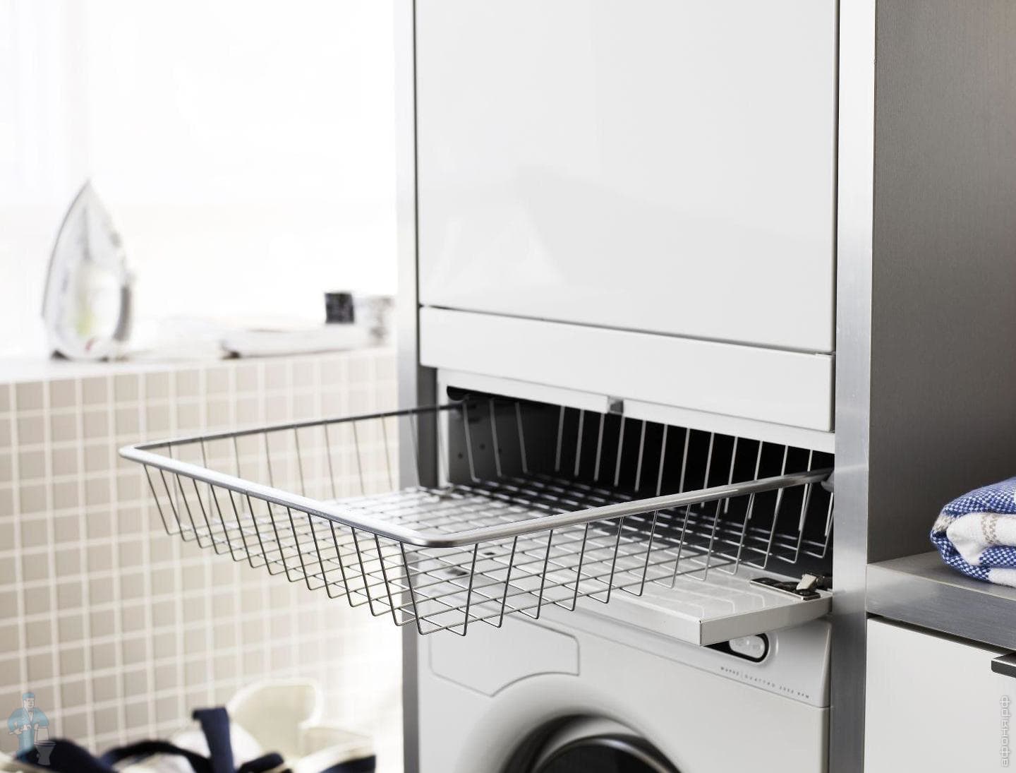 Выдвижная корзина ASKO Hidden Helper HB1153W белая | Афоня.рф, цена 33 ...