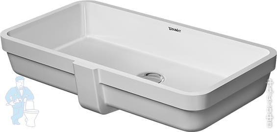 Умывальник встраиваемый снизу Duravit Vero Air 635х345 перелив ...
