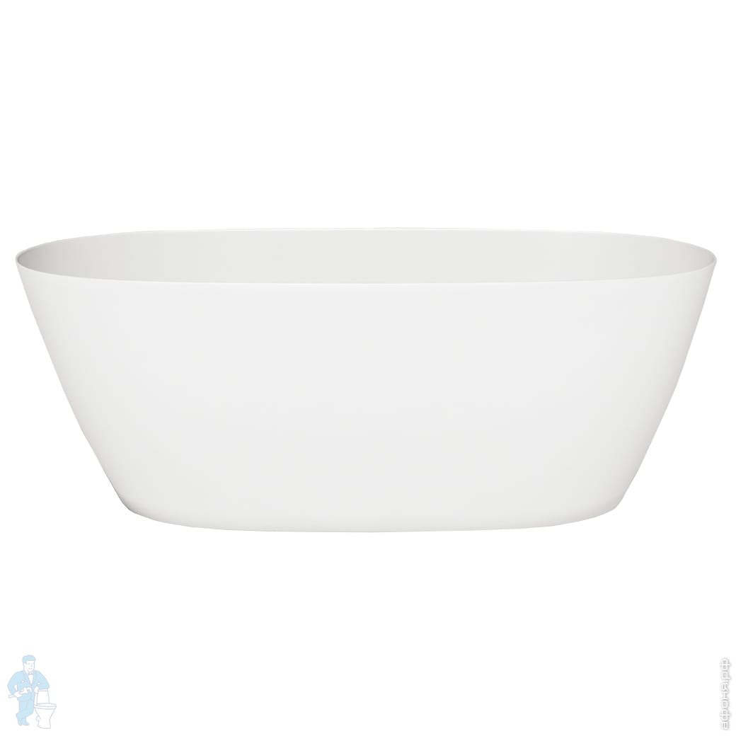 Ванна отдельностоящая Salini Sofia Light 1650х705х580 S-Sense, иск. камень, белый глянец 103611G ...