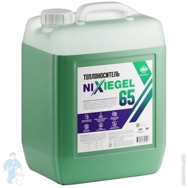 Уценка! Теплоноситель Nixiegel (Dixis) -65°С 10 кг на основе этиленгликоля | Афоня.рф, цена 800 руб.