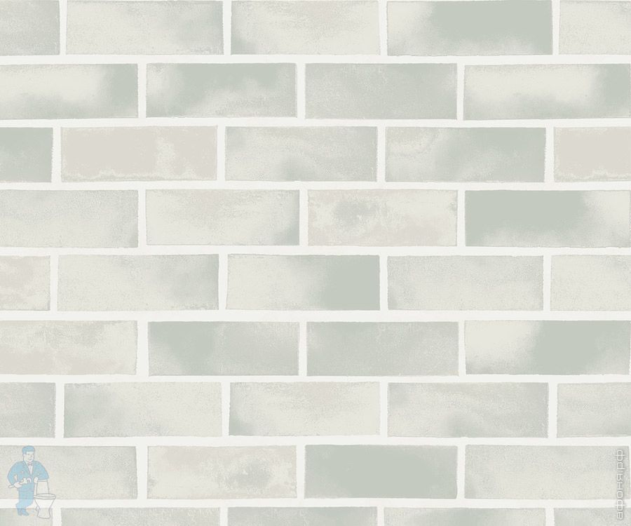 Обои флизелиновые Milassa Loft 33, 001 (1х10,05) кирпичи, серые (рул ...