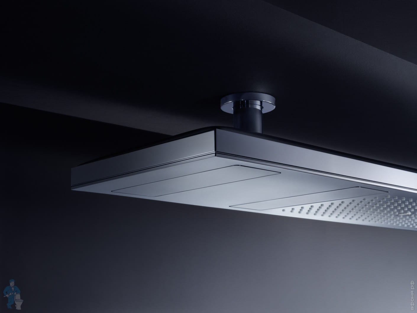 Верхний душ Axor Shower Heaven 10637000 (1200х300) 3 режима, хром ...