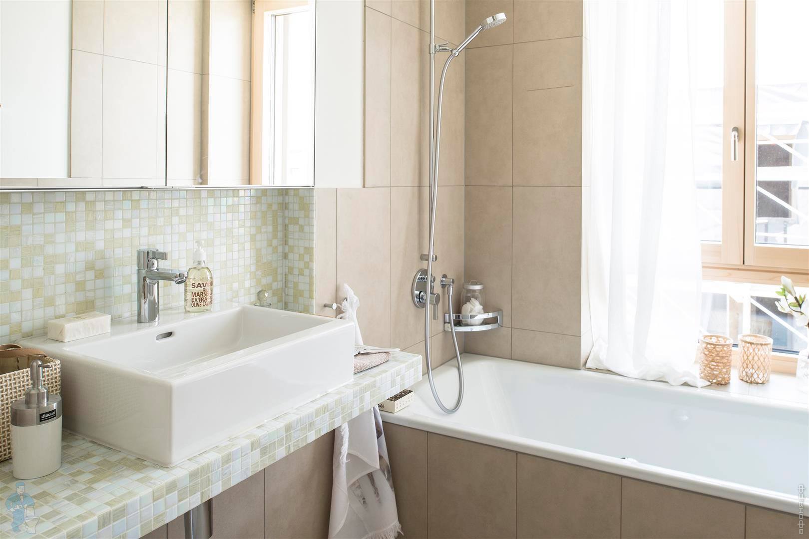 Смеситель Hansgrohe Metris S 31465000 для ванны/душа, скрытый монтаж ...