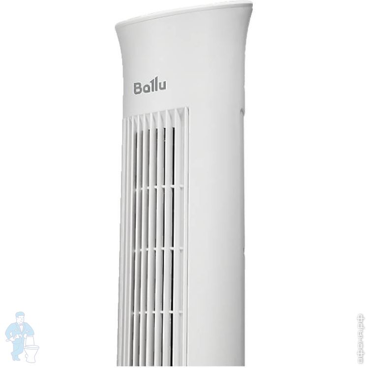 Вентилятор колонный Ballu BFT-110R до 30 м2, 3 режима, пульт | Афоня.рф