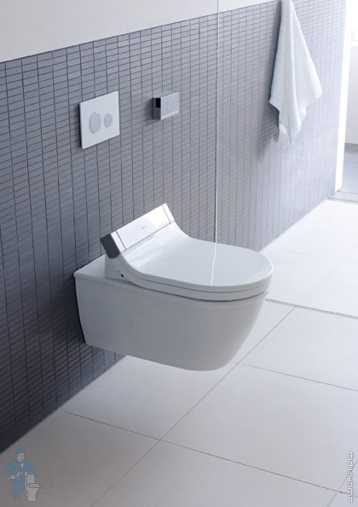 *Сиденье SensoWash для унитаза DURAVIT STARCK 3 222609 без УЗО с ПДУ ...
