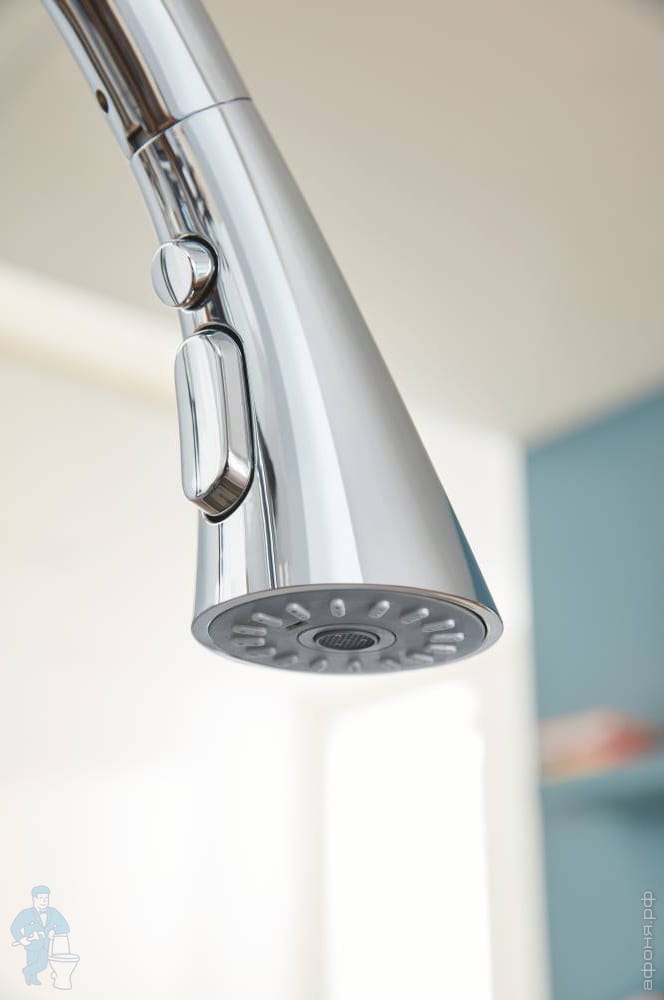 Смеситель Grohe Zedra 32294002 для кухни, выдвижной поворотный излив ...
