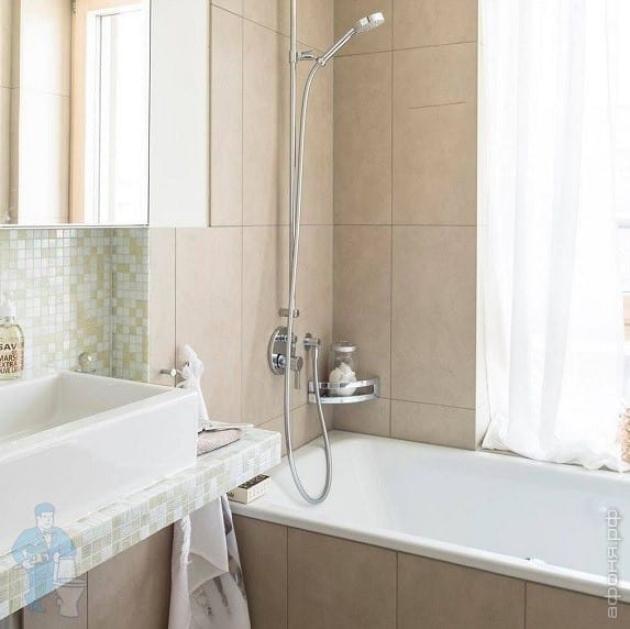 Душевой набор Hansgrohe Crometta 100 Vario (ручной душ, шланг, штанга ...