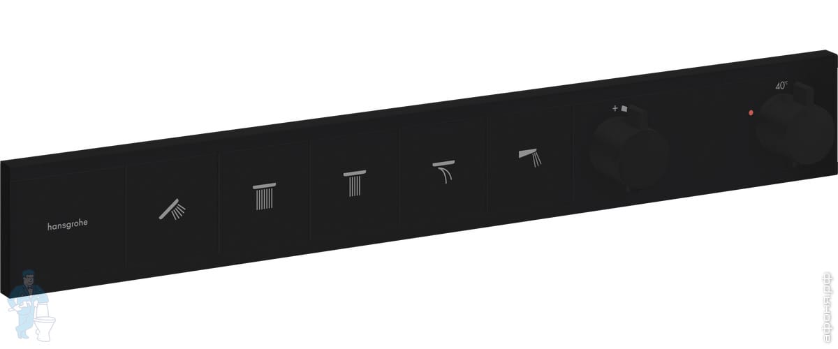 Смеситель для душа Hansgrohe RainSelect встраиваемый, термостат, 5 ...