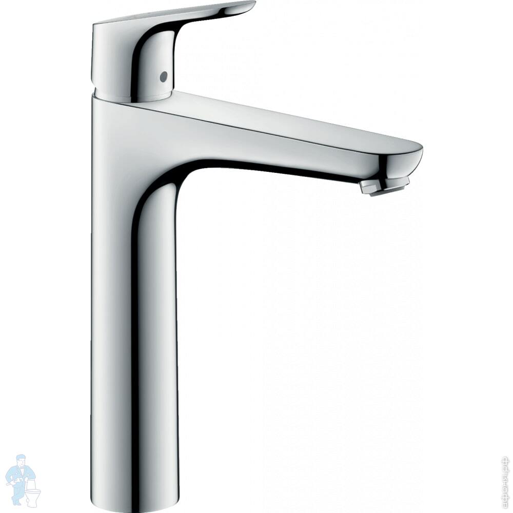 Смеситель Hansgrohe Focus 31608 для умывальника с высоким фиксированным ...