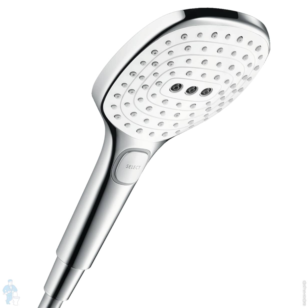 Лейка для душа Hansgrohe Raindance Select 120 AIR 3jet, 3 функции ...