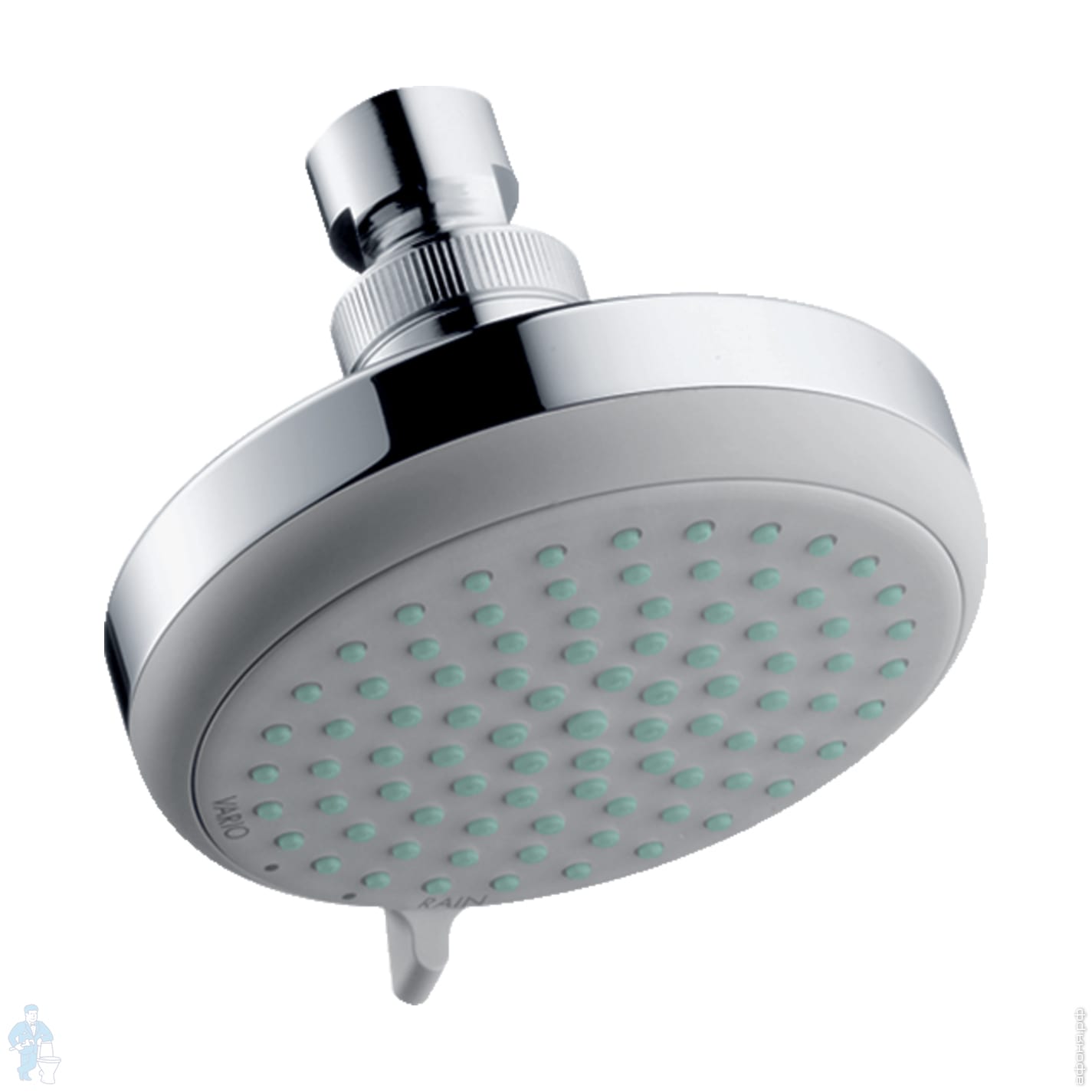 Верхний душ Hansgrohe Croma 100 Vario круглый без держателя 27441000 ...