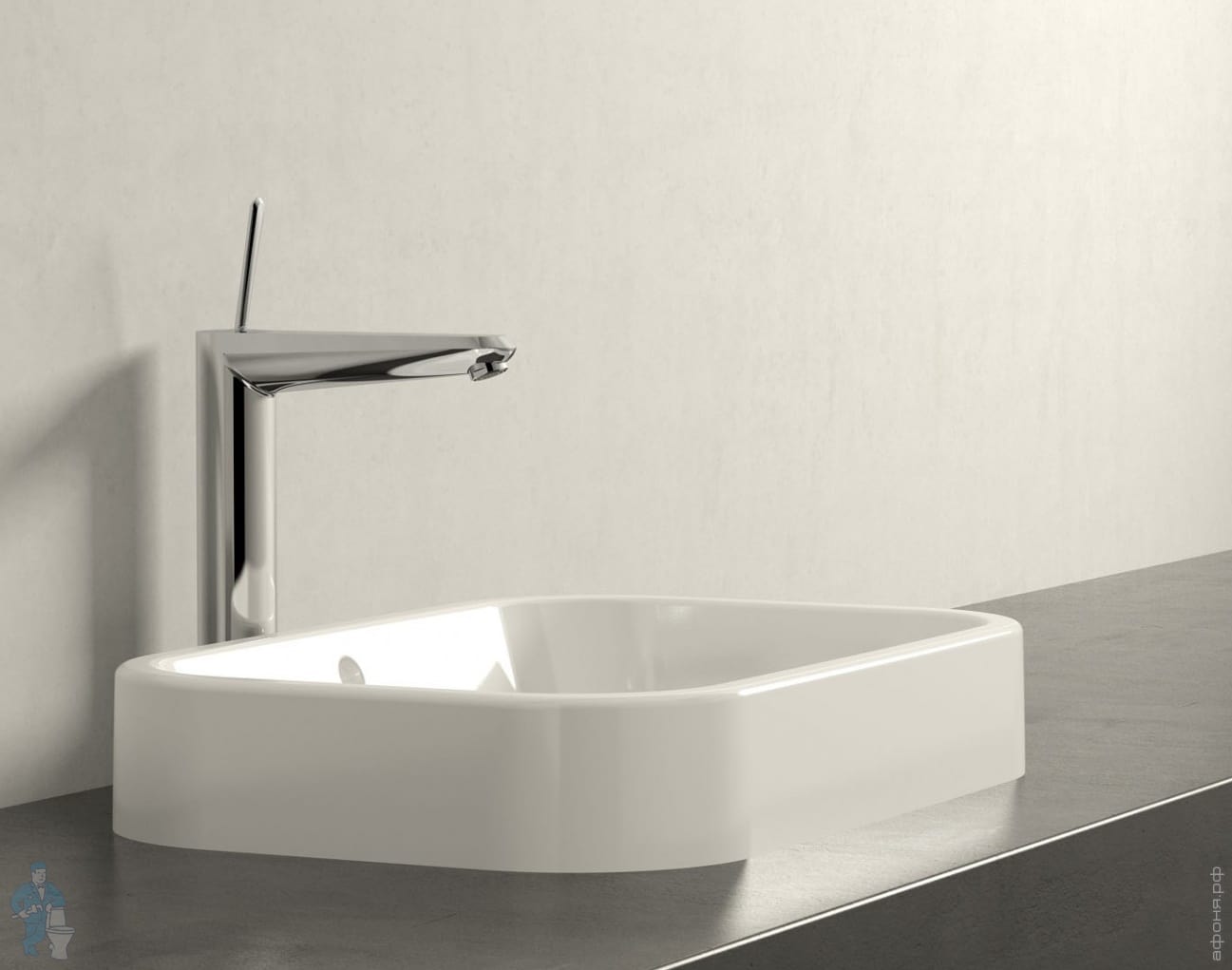 Смеситель Grohe EuroDisc Joystick 23428000 для умывальника, XL-Size ...